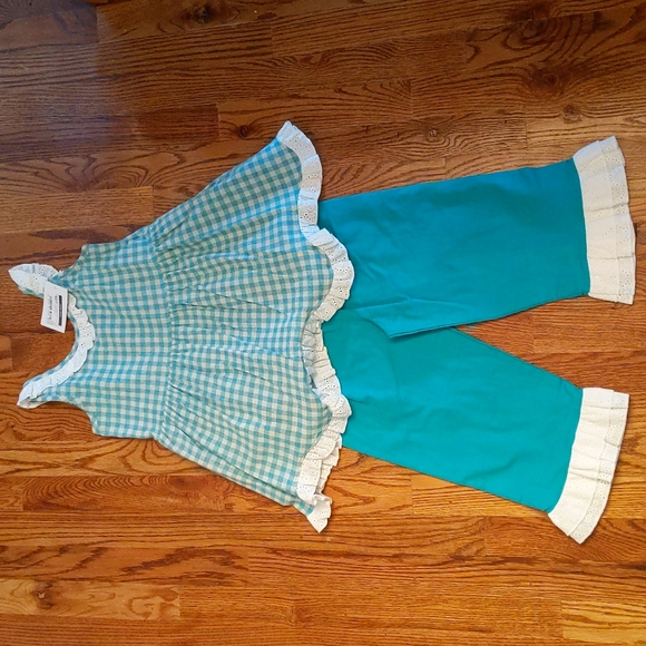 Tara Classics | Matching Sets | Little Girls Matching Set Aqua Size 8 ...